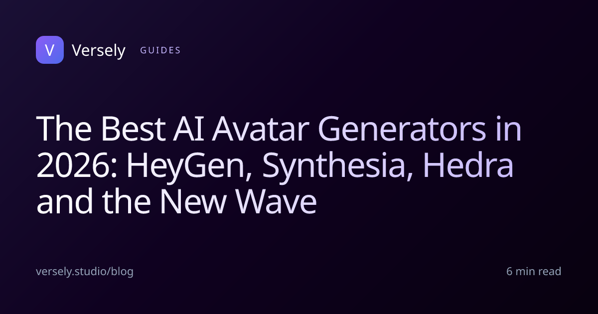 The Best AI Avatar Generators in 2026: HeyGen, Synthesia, Hedra and the ...